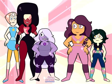 The Crystal Gems And My Ocs 2 ~ Gemsona Maker By Camillotdrinkswater On Deviantart