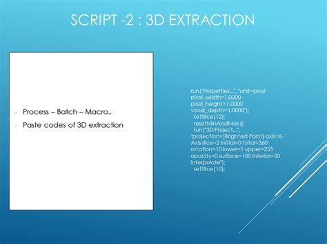 Using Imagej For Batch Image Processing And Analysis Bin Wei Phd