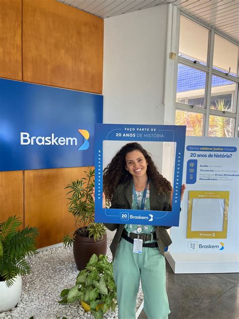 Natália Barbosa Da Silva No Linkedin Comemorando Os 20 Anos Da Braskem