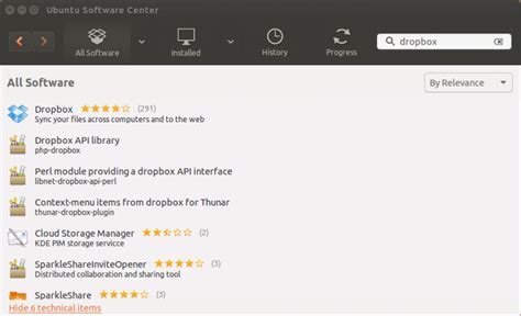add dropbox to my ubuntu linux system