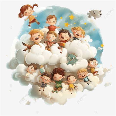 Cartoon Characters In The Sky Cartoon Characters Star Octopus Png
