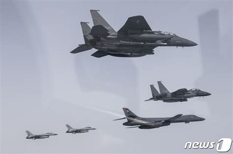 한미 공군 연합공중훈련 실시 네이트 뉴스