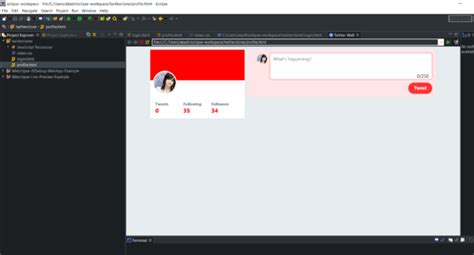 Creating Twitter Clone Using Html Css Jquery Genuitec