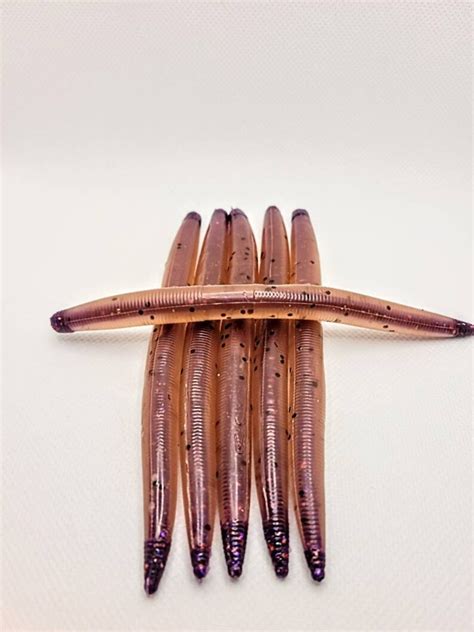 Custom Made 5 Pbandj Core Shot Senko Style Worms Etsy