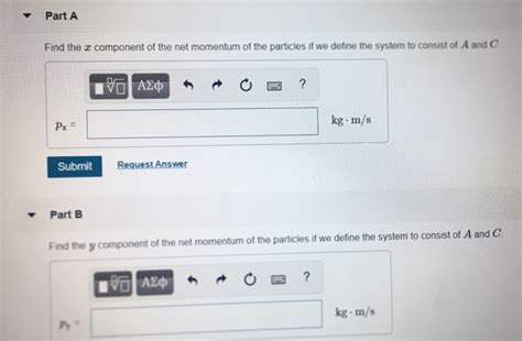 Solved Item Three Objects A B And C Are Moving As Shown Chegg