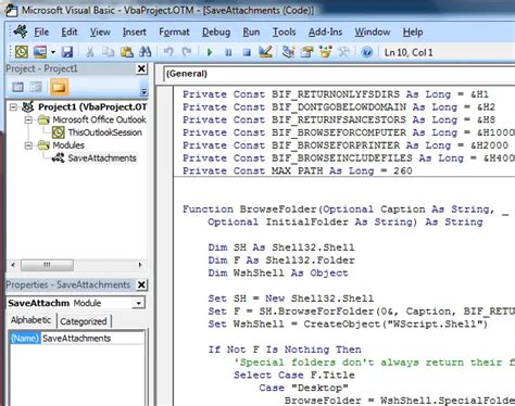 Macro To Save All Images From Outlook Mails