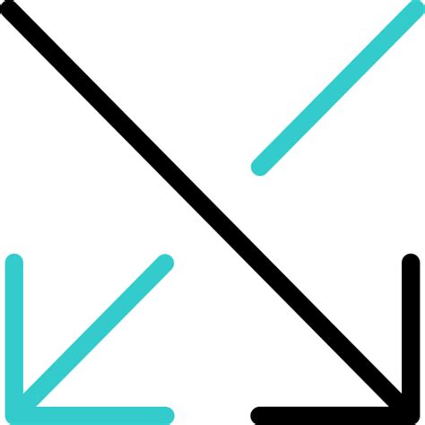 Intersection Basic Accent Outline Icon