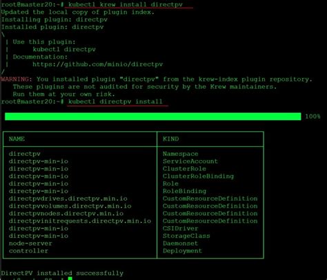 安装配置minio Directpv Csi Storage Class Veeam Community Resource Hub