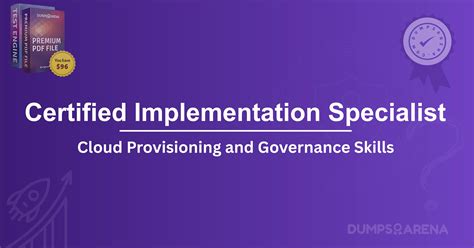 Certified Implementation Specialist Cloud Provisioning And Governance