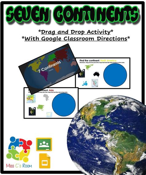 Find The 7 Continents Drag And Drop Activity Activities Continents 7