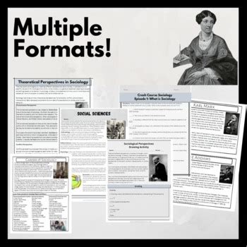 Foundations Of Sociology Unit Bundle Or Intro To Sociology Print And Digital