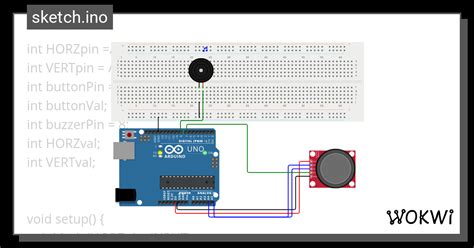 Joystick Wokwi Esp32 Stm32 Arduino Simulator