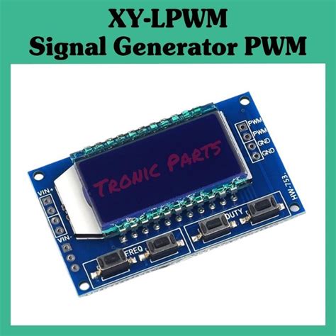 Jual XY LPWM PWM Signal Generator Pulse Frequency Duty Cycle Module LCD