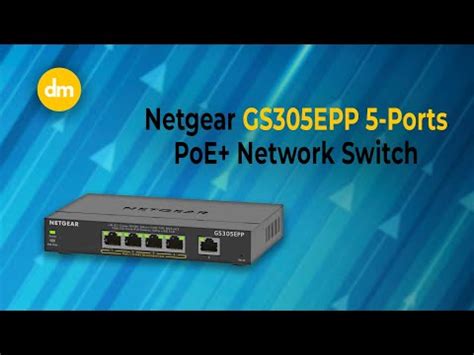 Netgear Gs Epp Pes Ports Kaufen Bei Digitec