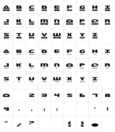 Morse Kode Font Download