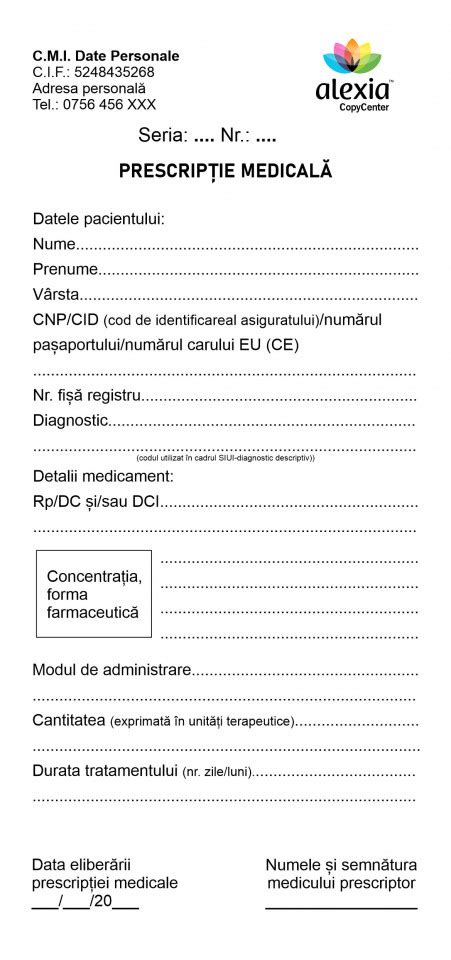 Prescriptie Medicala