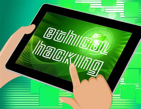 Ethical Hacking Data Breach Tracking 2d Illustration Stock Illustration Illustration Of Cyber