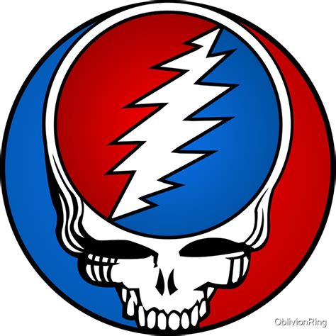 Grateful Dead Steal Your Face Stickers Redbubble
