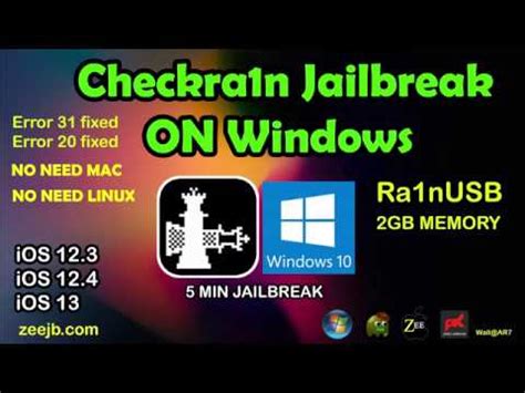 Ra NUSB Tool Checkra N Jailbreak Windows Ra Nusb For Windows Jailbreak Tool Checkra N Ios