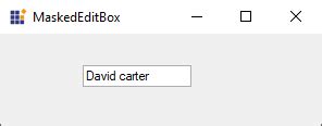 Getting Started With Windows Forms MaskedTextBox Syncfusion