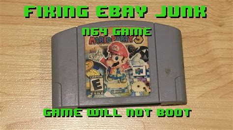 Fixing EBay Junk N Game Game Won T Boot Up Trace Repair YouTube