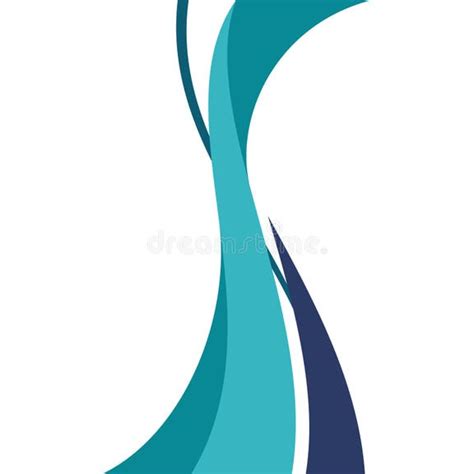 Modern Curved Border Stock Vector Illustration Of Wavy 333171639