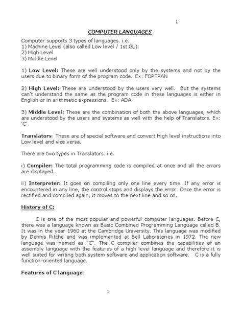 c languages ebook pdf