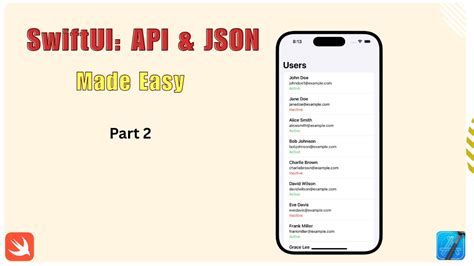 Swift And Swiftui Guide How To Use Apis And Decode Json Dictionary Youtube