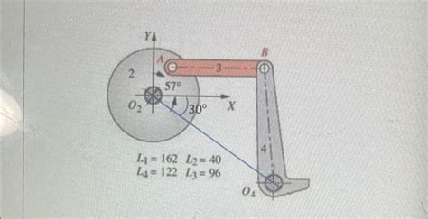 Solved Write Vector Loop Equation S Theta2 57also If A New Chegg