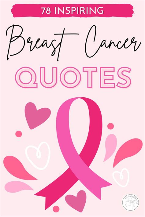 Breast Cancer Quotes 78 Inspiring Sayings That Radiate Resilience