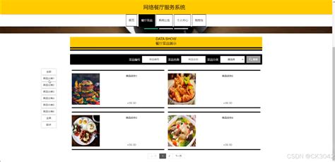 Jsp网络餐厅服务系统4z2oc程序源码数据库调试部署开发环境 Csdn博客