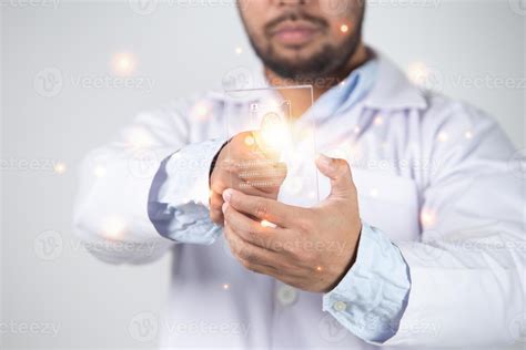 Fingerprint Scan Provides Security Access With Biometrics Identification Business Technology