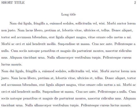Horizontal Alignment How To Use Apa6 Man And Have Justified