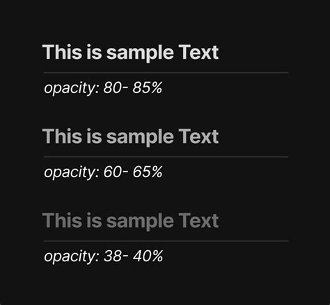 Dark UI Design Best Practices Mobile Application Web Application Design And Development