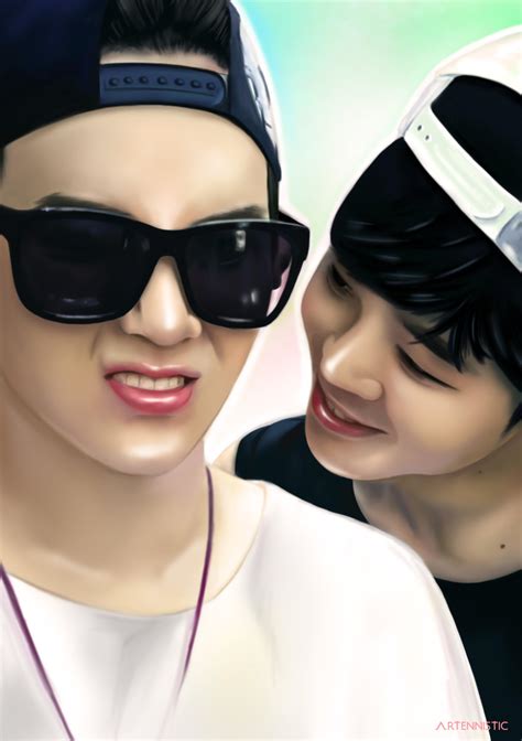 Bts Yoonmin Fanart Art Trade By Artennistic On Deviantart