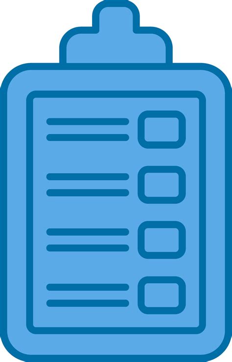 Task Filled Blue Icon 42182557 Vector Art At Vecteezy