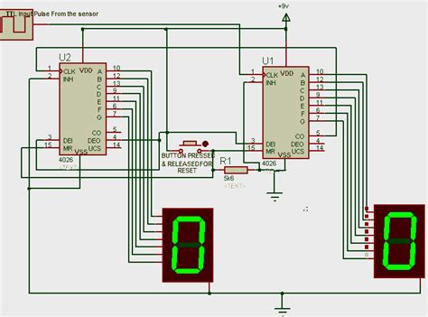 Electronic Pushups Counter Circuit Digital Pushups Counter