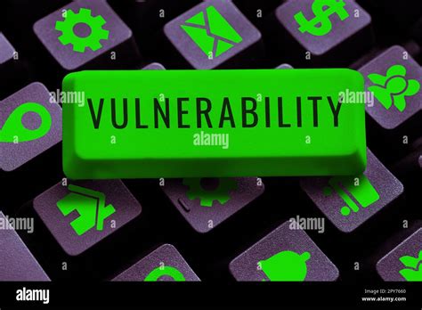 Inspiration Showing Sign Vulnerability Internet Concept State Of Being