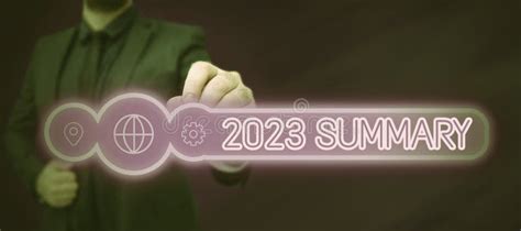 Inspiration Showing Sign 2023 Summary Business Approach Summarizing Past Year Events Main