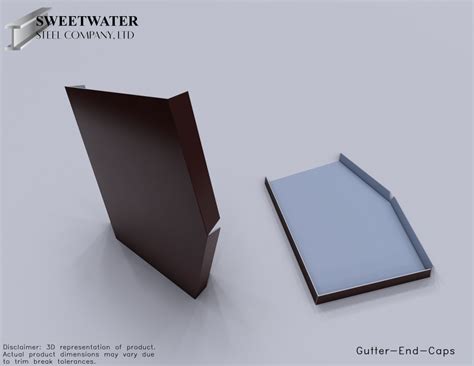 Gutter End Caps Pair Sweetwater