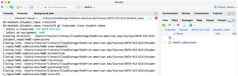 using git github and github classroom for courses richard ressler