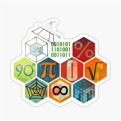 Mathematical Symbols Stickers Redbubble