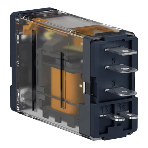 Rpm12jd Power Plug In Relay 15 A 1 Co With Led 12 V Dc