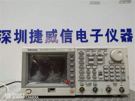 美国tektronix泰克afg3252c 任意波形函数发生器 2通道 知乎