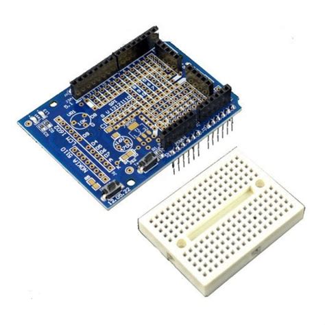 Placa Shield Con Mini Breadboard Compatible Arduino Pccomponentesfr Placa Shield Con Mini Breadboard Compatible Arduino Pccomponentesfr