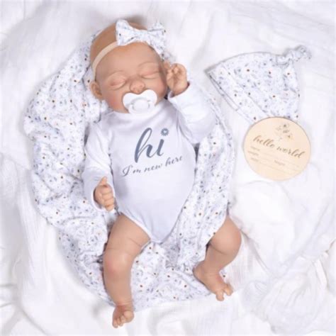 Paradise Galleries 18 Realistic Reborn Doll With Onesie And Accessories