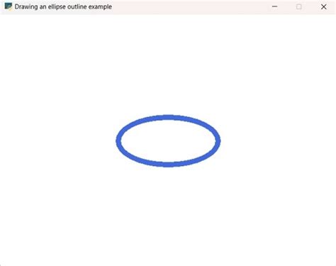 Draw An Ellipse Using Arcade Library In Python