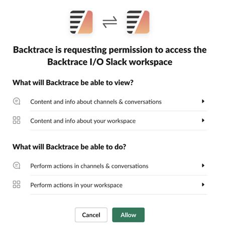backtrace integration for slack sauce labs documentation