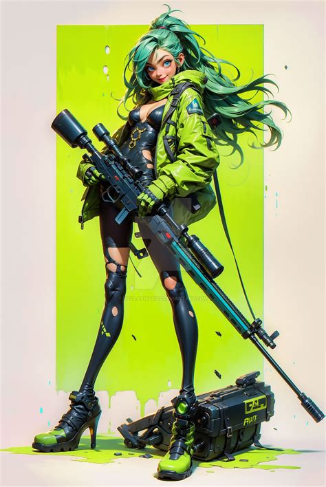 Green Sniper By Ocularmagic0 On Deviantart
