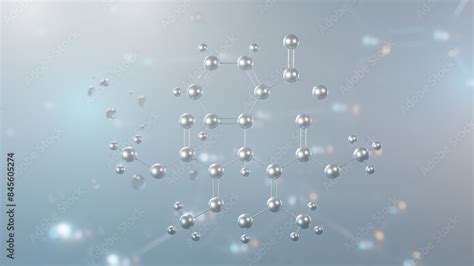 Nifedipine Molecular Structure 3d Model Molecule Adalat Structural Chemical Formula View From